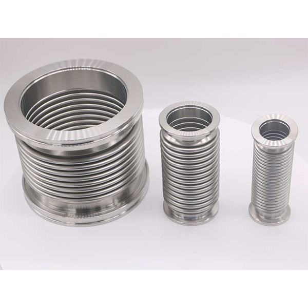 Vacuum Stainless Steel Flexible Hose KF Bellows Tri clamp Hose Bellow ...