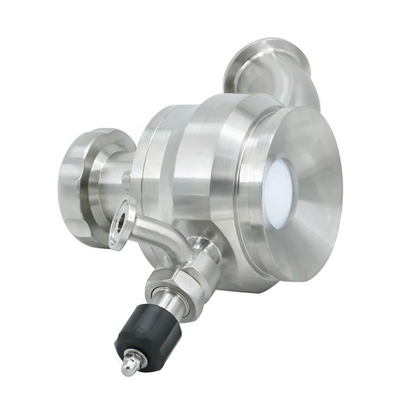 Sanitary Stainless Steel Manual Sterile Tank Bottom Valve With Sampling ...
