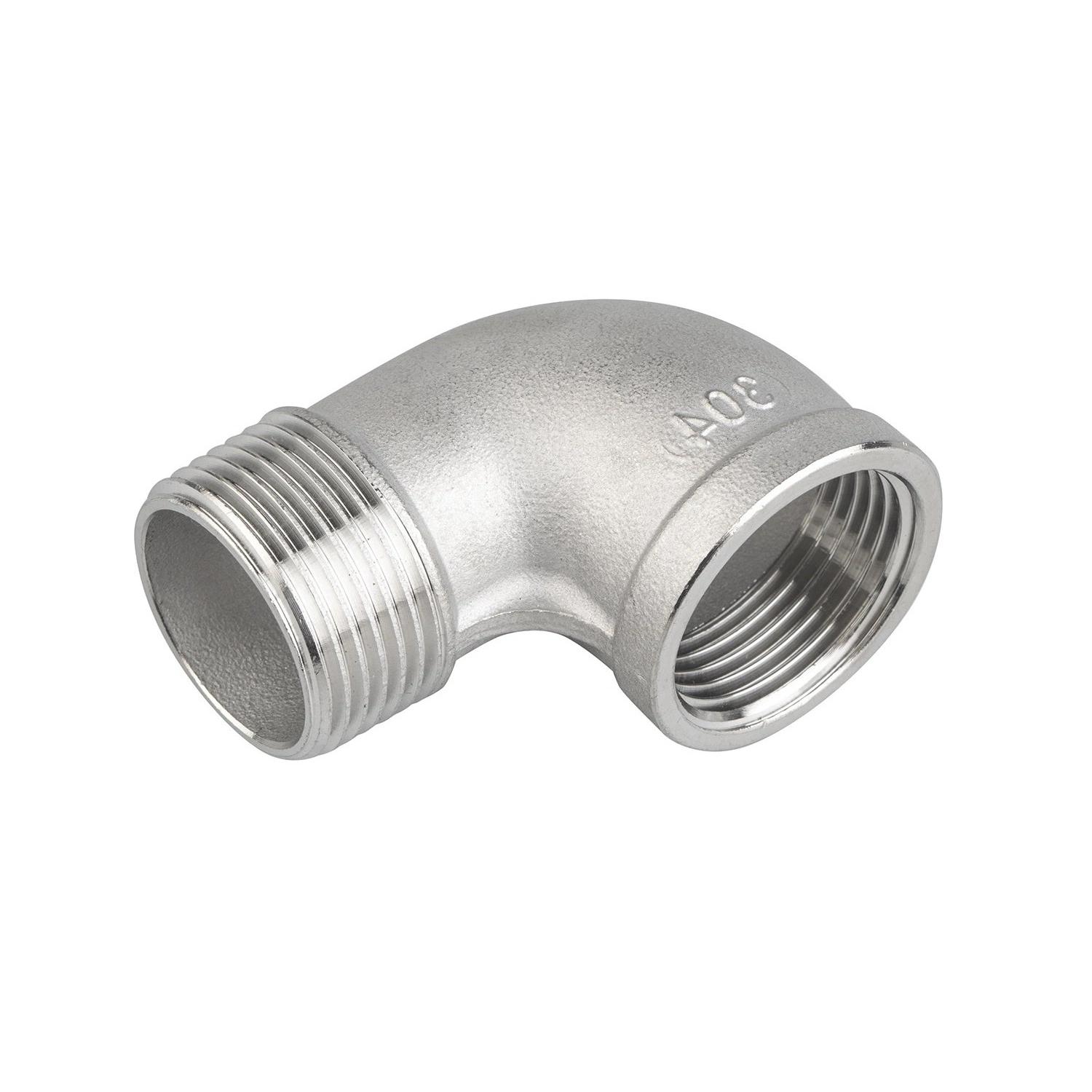 Stainless Steel 304 316L 90 Degree Female Male Thereaded Reducer Elbow ...