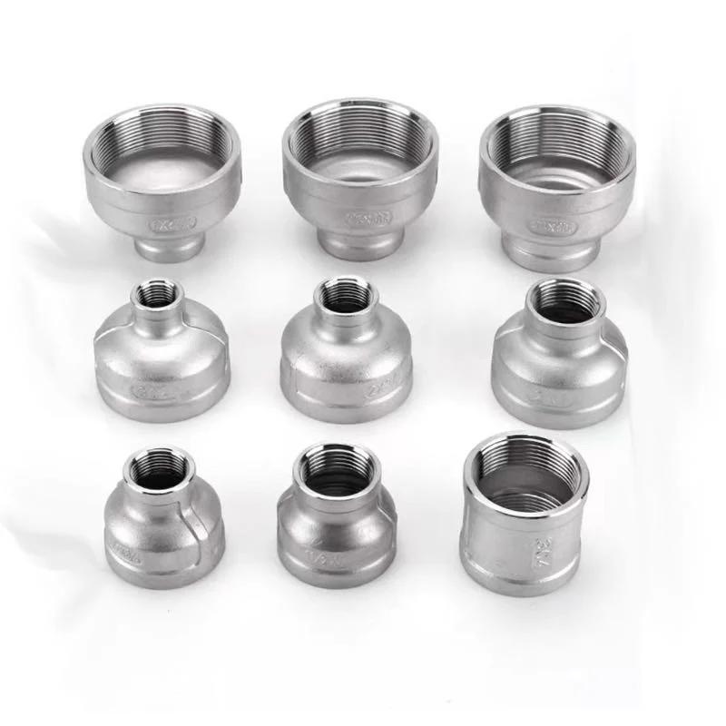 Stainless Steel 304 Reducer Socket Pipe Fittings with NPT BSPT Thread ...